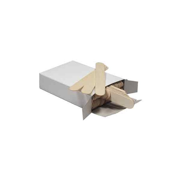 Spatule en bois X100 Cire-épilation Grand modèle - Le Coin Barber